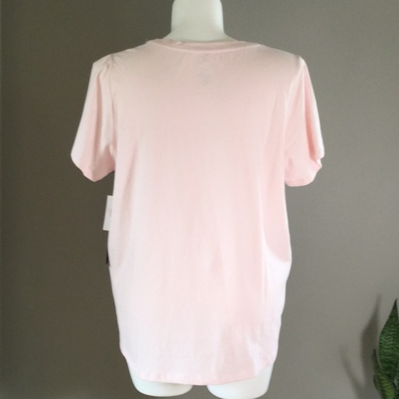 Db sunday | Tops | Db Sunday Pink Thriving Tshirt 2x Stretch | Poshmark